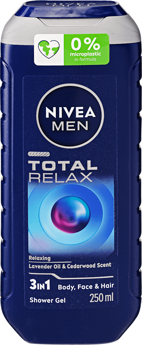 NIVEA MEN Tusfürdő Total Relax, 250 ml | dm.hu