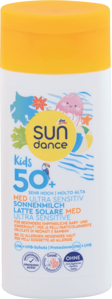 SUNDANCE Lapte protecție solară pentru copii SPF50, 50 ml | dm.ro