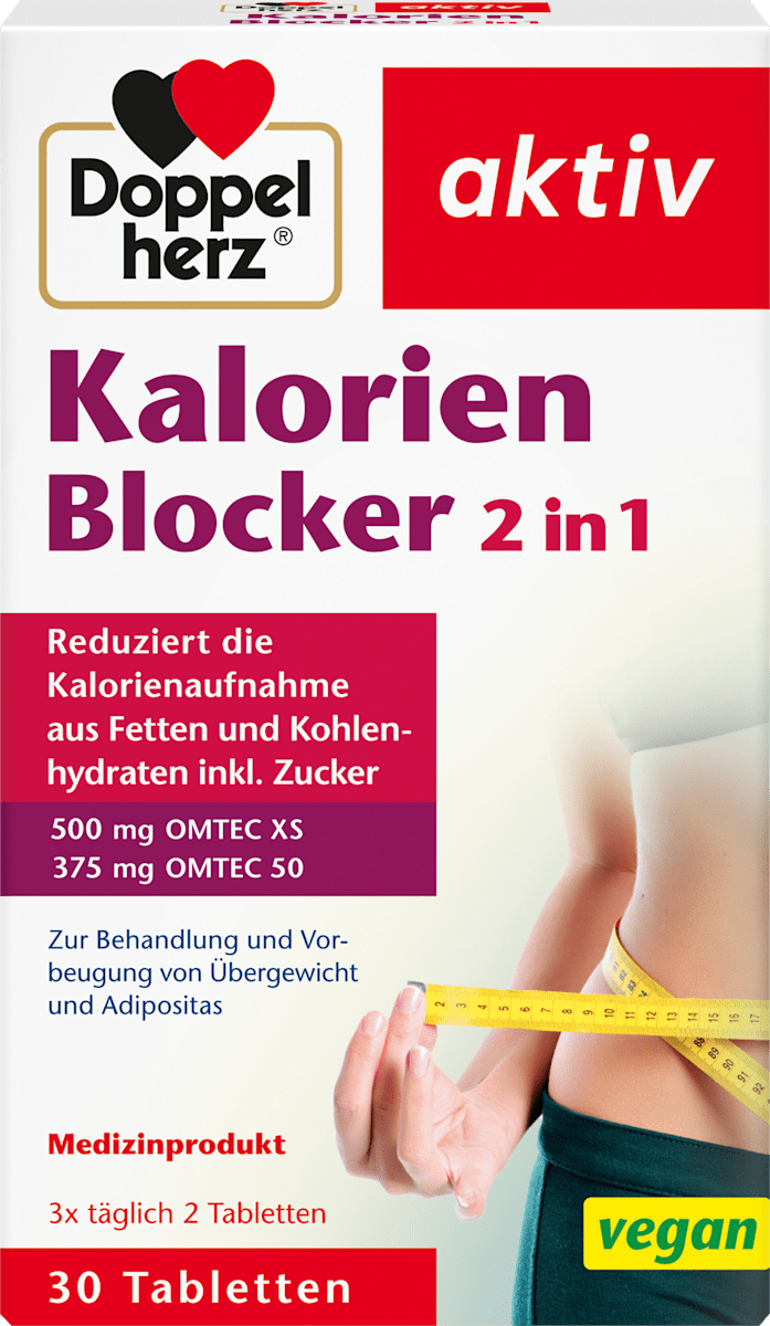Doppelherz Kalorien Blocker 2in1 Tabletten, 30 St dauerhaft günstig ...