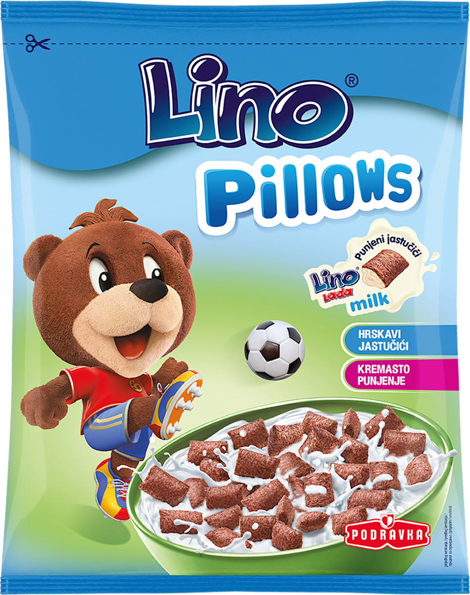 Lino Pillows s mlijekom, 500 g | dm.hr