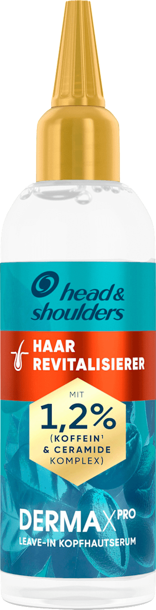 head&shoulders Leave-In Serum Derma x Pro Haar-Revitalisierer, 145 ml ...