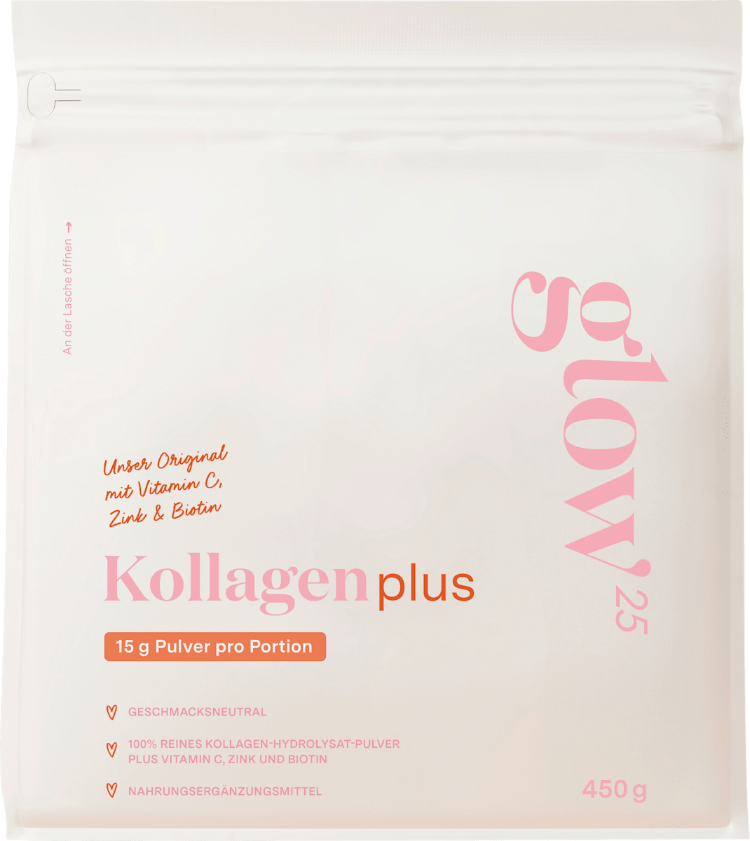 Glow25 Kollagen Plus Pulver, 450 g dauerhaft günstig online kaufen | dm.de