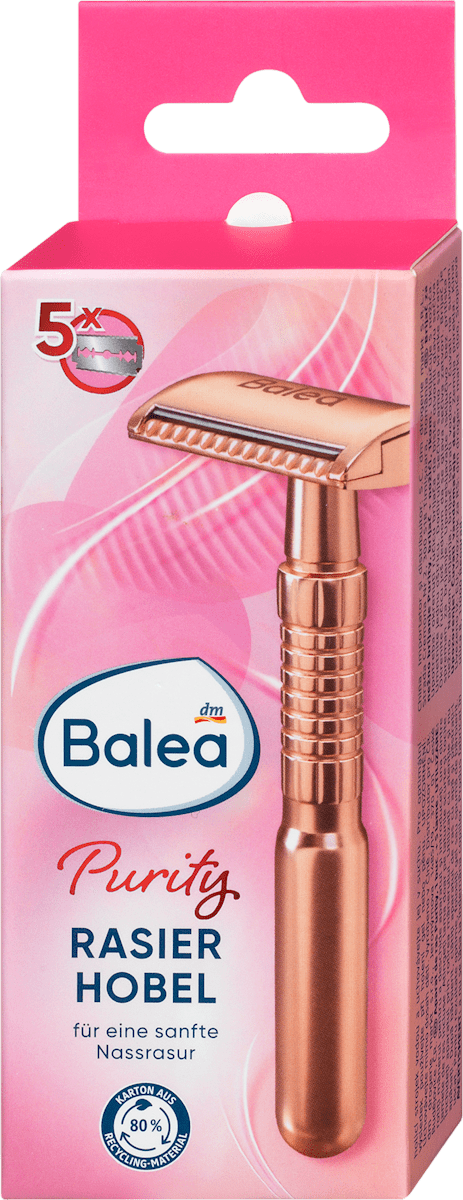 Balea Purity brijač + 5 žileta, 1 kom | dm.rs