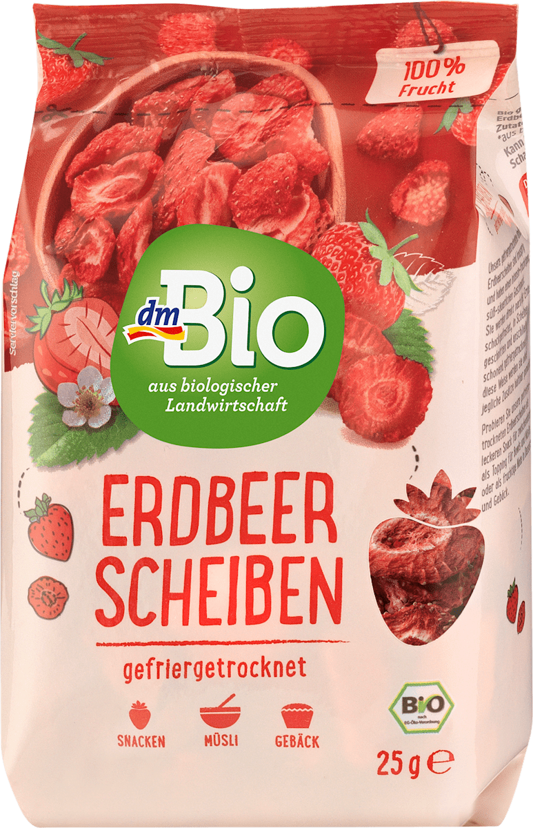 dmBio Sušene jagode, 25 g | dm-drogeriemarkt.ba