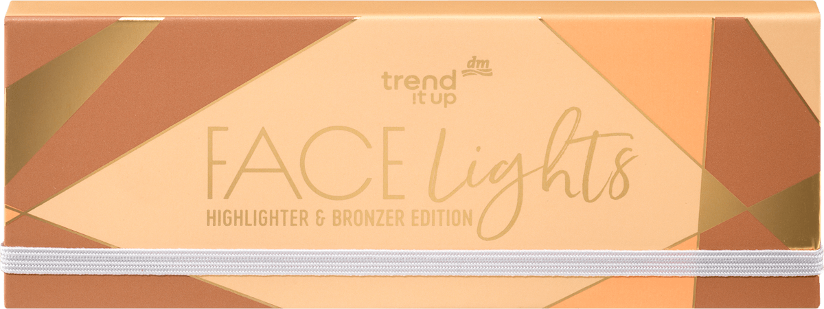 trend !t up FACE lights paleta hajlajter i bronzer, 7,5 g | dm.rs