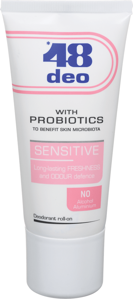 48 Deodorant s probiotiki Sensitive, 50 ml | dm.si
