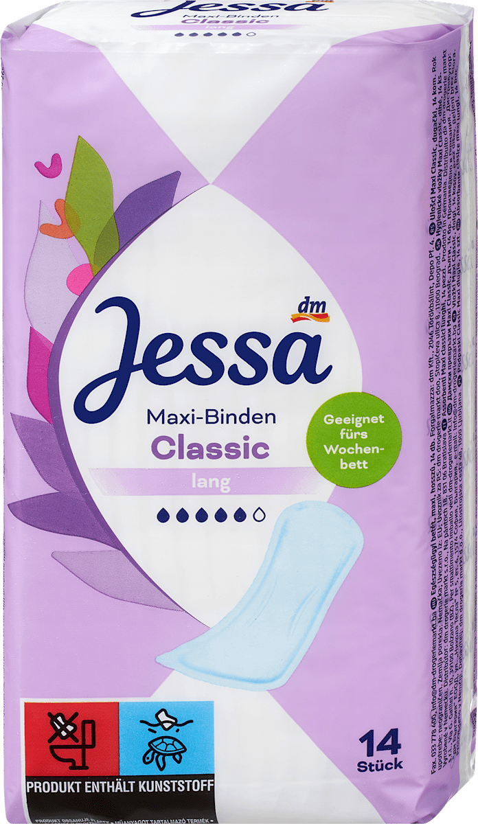 Jessa Maxi-Binden Classic Lang, 14 St dauerhaft günstig online kaufen ...