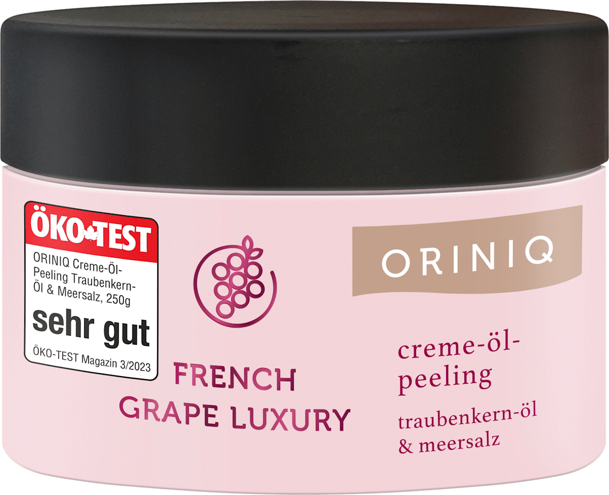 ORINIQ Körperpeeling Creme-Öl-Peeling French Grape Luxury, 250 g ...