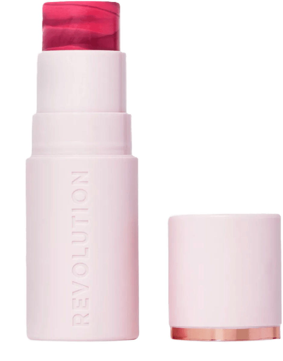 REVOLUTION Skin Silk rumenilo u stiku – Berry Flush, 4,5 g | dm.hr