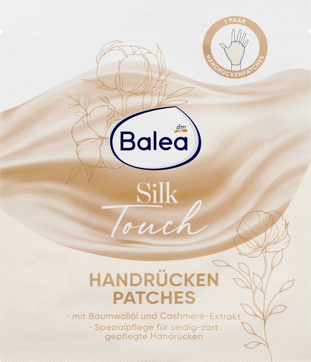 Balea Handrückenpatches Silk Touch (1 Paar), 2 St dauerhaft günstig ...