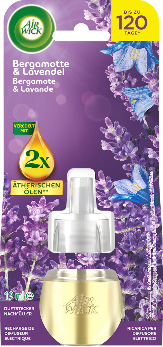AirWick Duftöl Nachfüller Bergamotte & Lavendel, 19 ml | dm.at