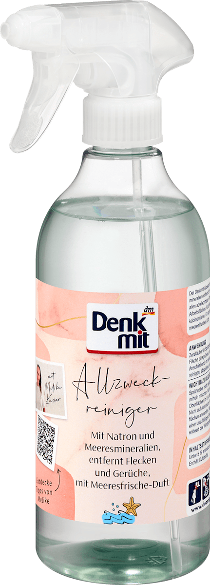 Denkmit Allzweckreiniger Spray Natron Meeresmineralien, 500 ml ...