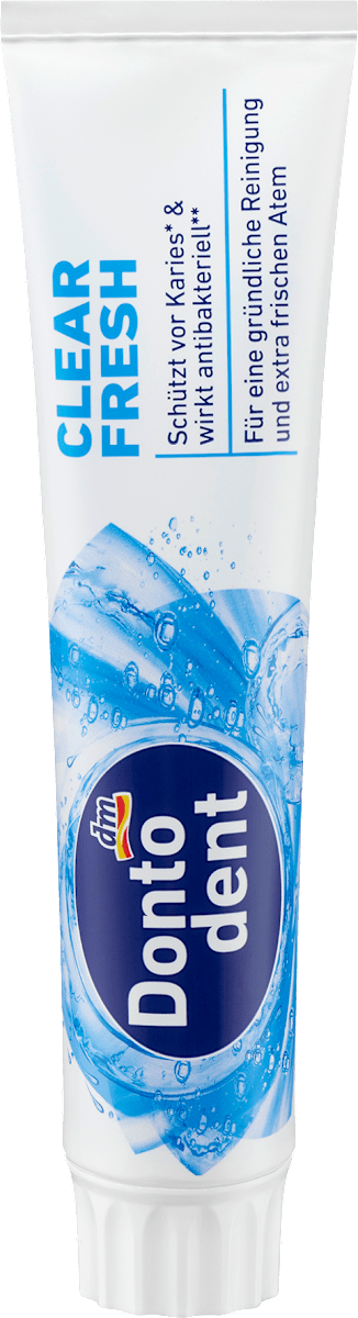 Dontodent Zahnpasta Clear Fresh, 125 ml dauerhaft günstig online kaufen ...