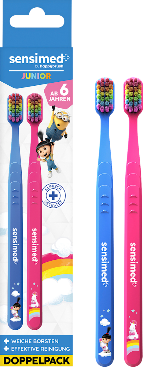 sensimed Zahnbürste Kinder Junior ab 6 Jahren, 2 St dauerhaft günstig ...