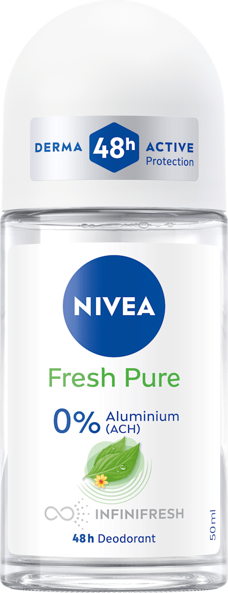 NIVEA Deo Roll-on Fresh Pure, 50 ml dauerhaft günstig online kaufen | dm.de