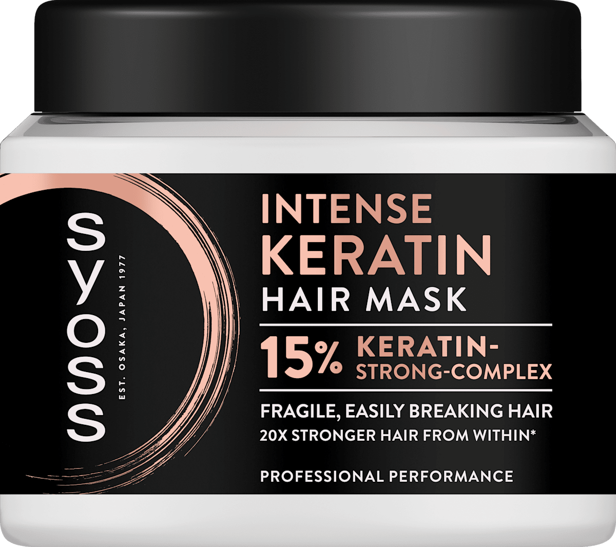 syoss Mască pentru păr fragil Intense Keratin, 400 ml | dm.ro