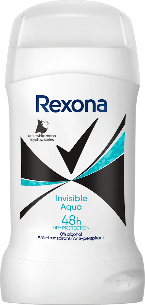 Rexona Deodorant stick Invisible Aqua, 50 ml | dm.ro