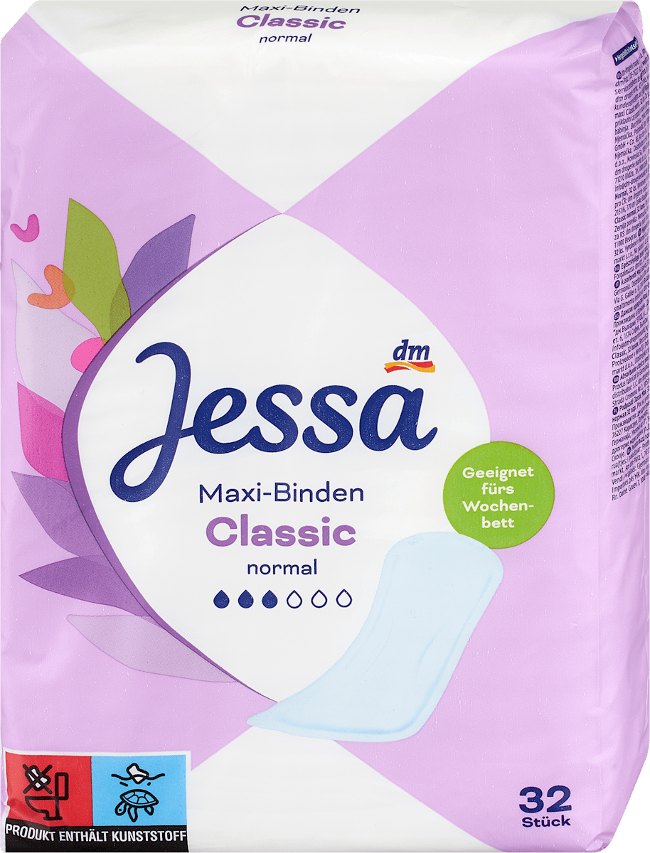 Jessa Maxi-Binden Classic Normal, 32 St dauerhaft günstig online kaufen ...