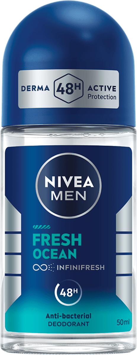 NIVEA MEN Fresh Ocean deo roll-on, 50 ml | dm.hr
