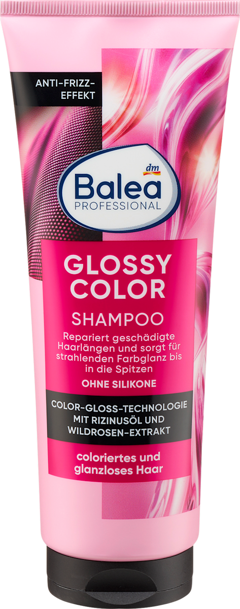 Balea PROFESSIONAL Shampoo Glossy Color, 250 ml | dm.at