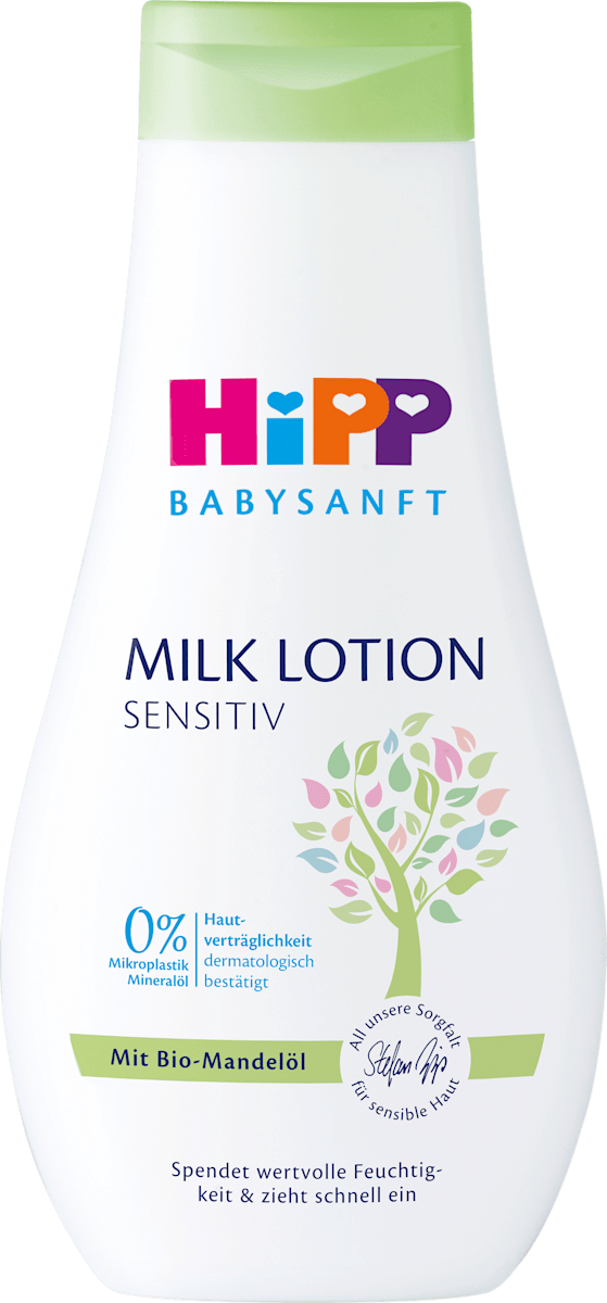 HiPP Babysanft Baby Milk Lotion sensitiv, 350 ml dauerhaft günstig ...