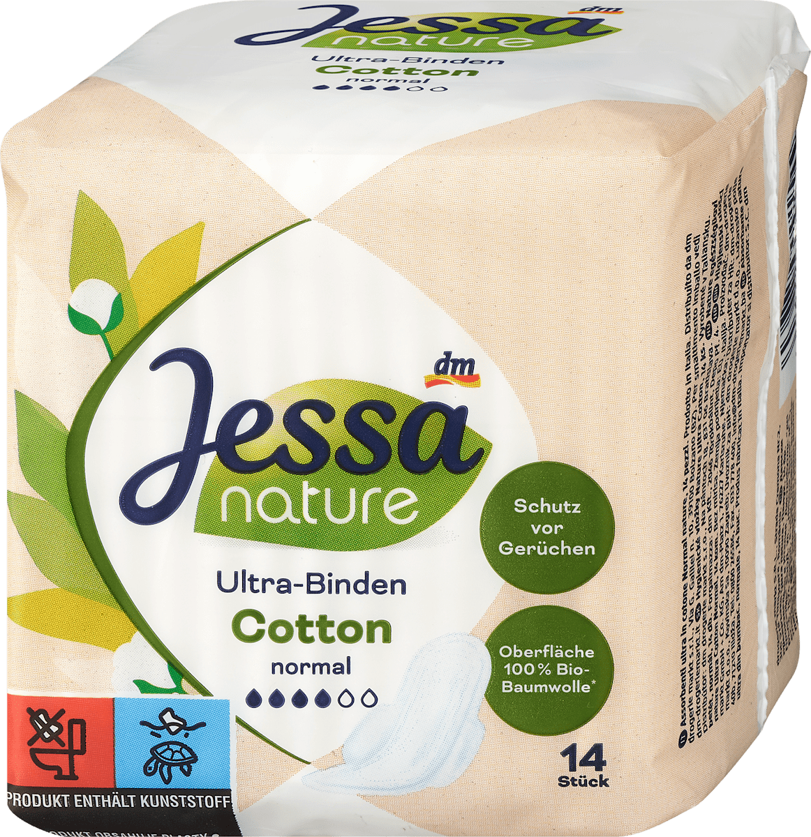 Jessa nature Ultra-higijenski ulošci sa krilcima - normal, 14 kom | dm.rs