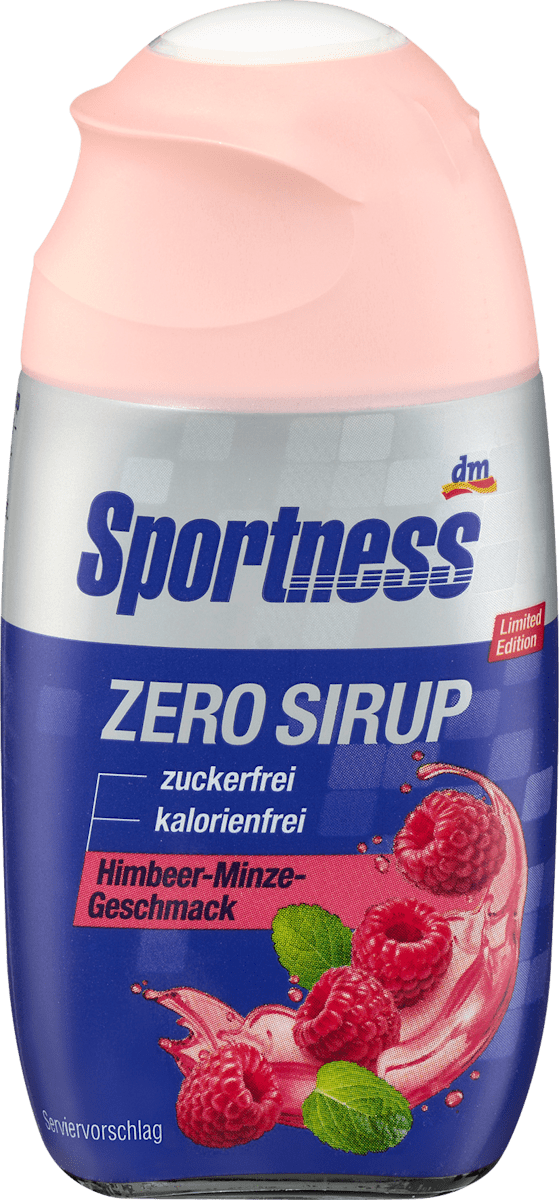 Sportness Zero Sirup Himbeere-Minze Geschmack, 65 ml dauerhaft günstig ...