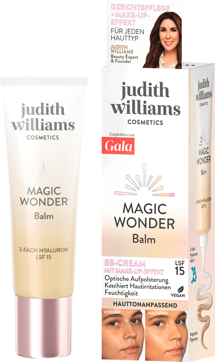 Judith Williams BB Creme Magic Wonder Balm LSF 15, 30 ml dauerhaft ...