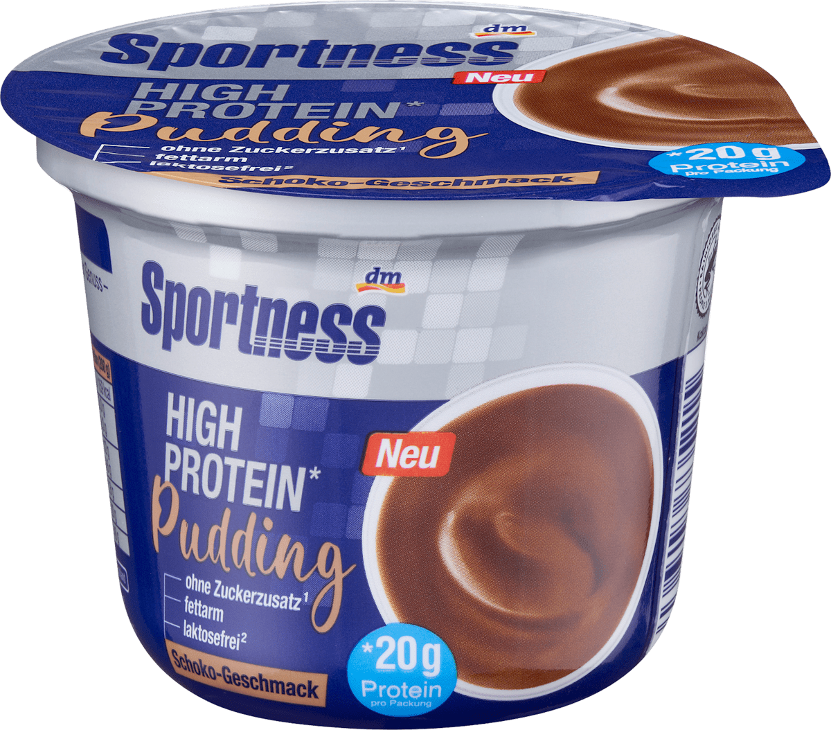 Sportness Protein Pudding, Schoko Geschmack, 200 g dauerhaft günstig ...