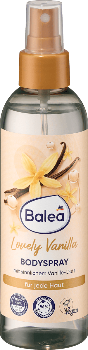 Balea Bodyspray Lovely Vanilla, 200 ml dauerhaft günstig online kaufen ...