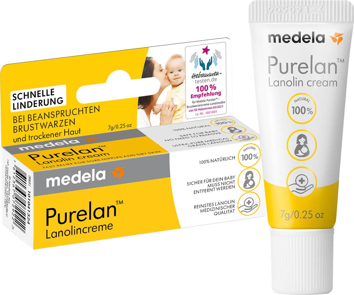 Medela Brustwarzencreme Purelan, 7 g dauerhaft günstig online kaufen ...