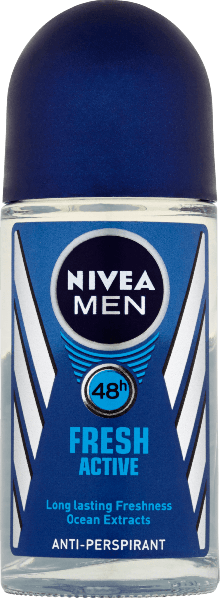NIVEA MEN Fresh Active deo roll-on, 50 ml | dm-drogeriemarkt.ba