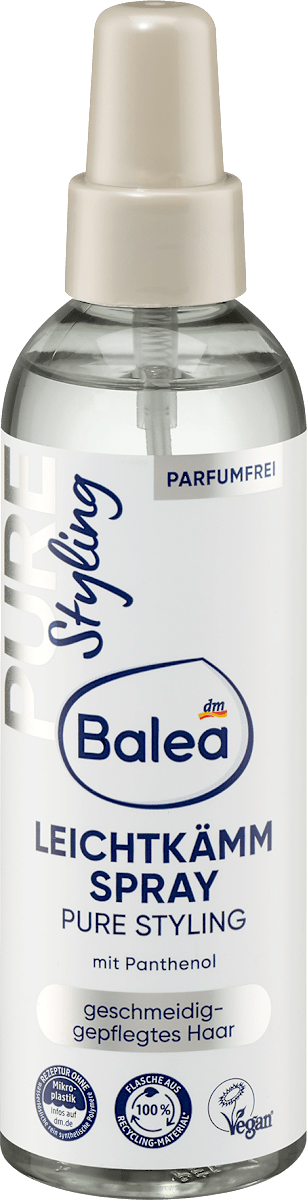 Balea Spray ułatwiający rozczesywanie włosów Pure Styling, 200 ml kupuj ...