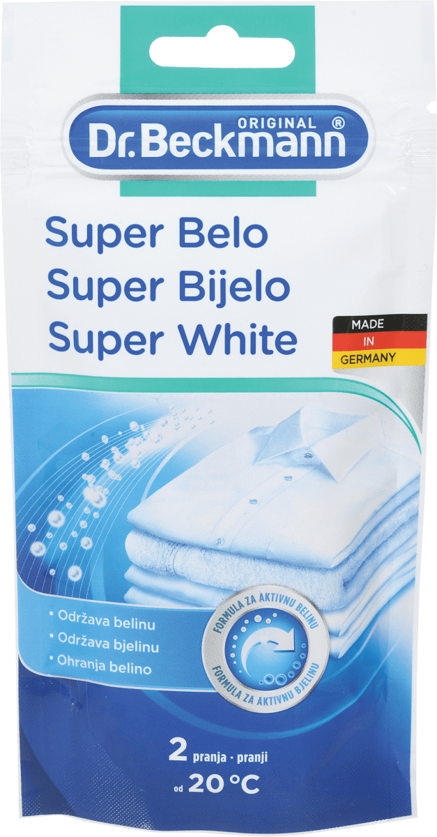 Dr.Beckmann Super belo - formula za izbeljivanje, 80 g | dm.rs