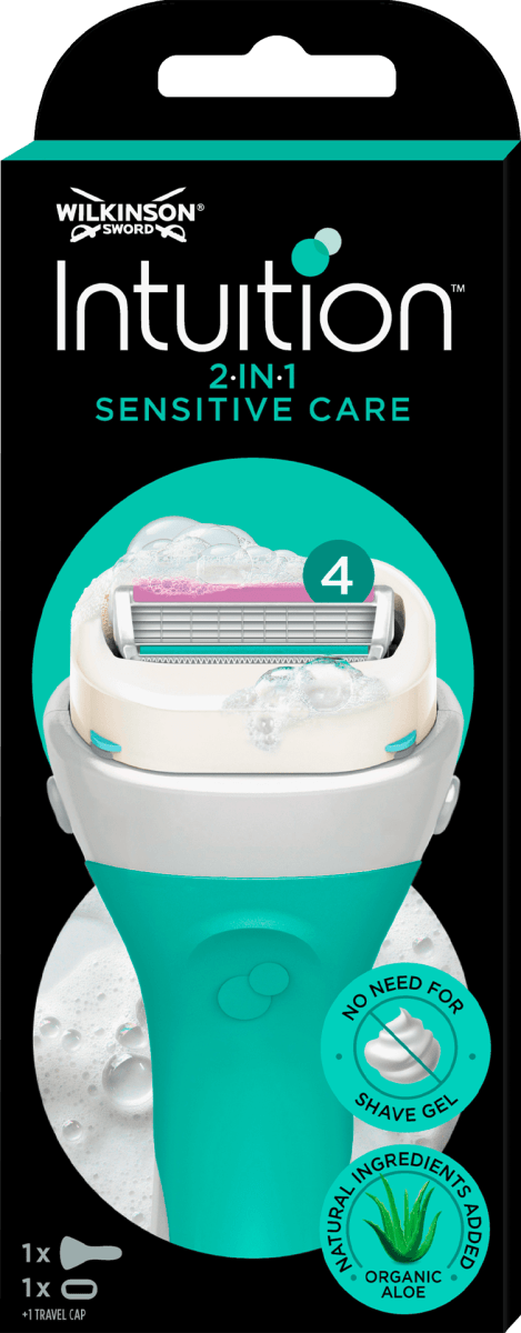 WILKINSON SWORD Dámsky holiaci strojček intuition 2in1 Sensitive Care ...
