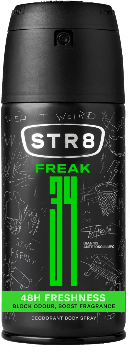 STR8 Deodorant spray FREAK, 150 ml | dm.ro