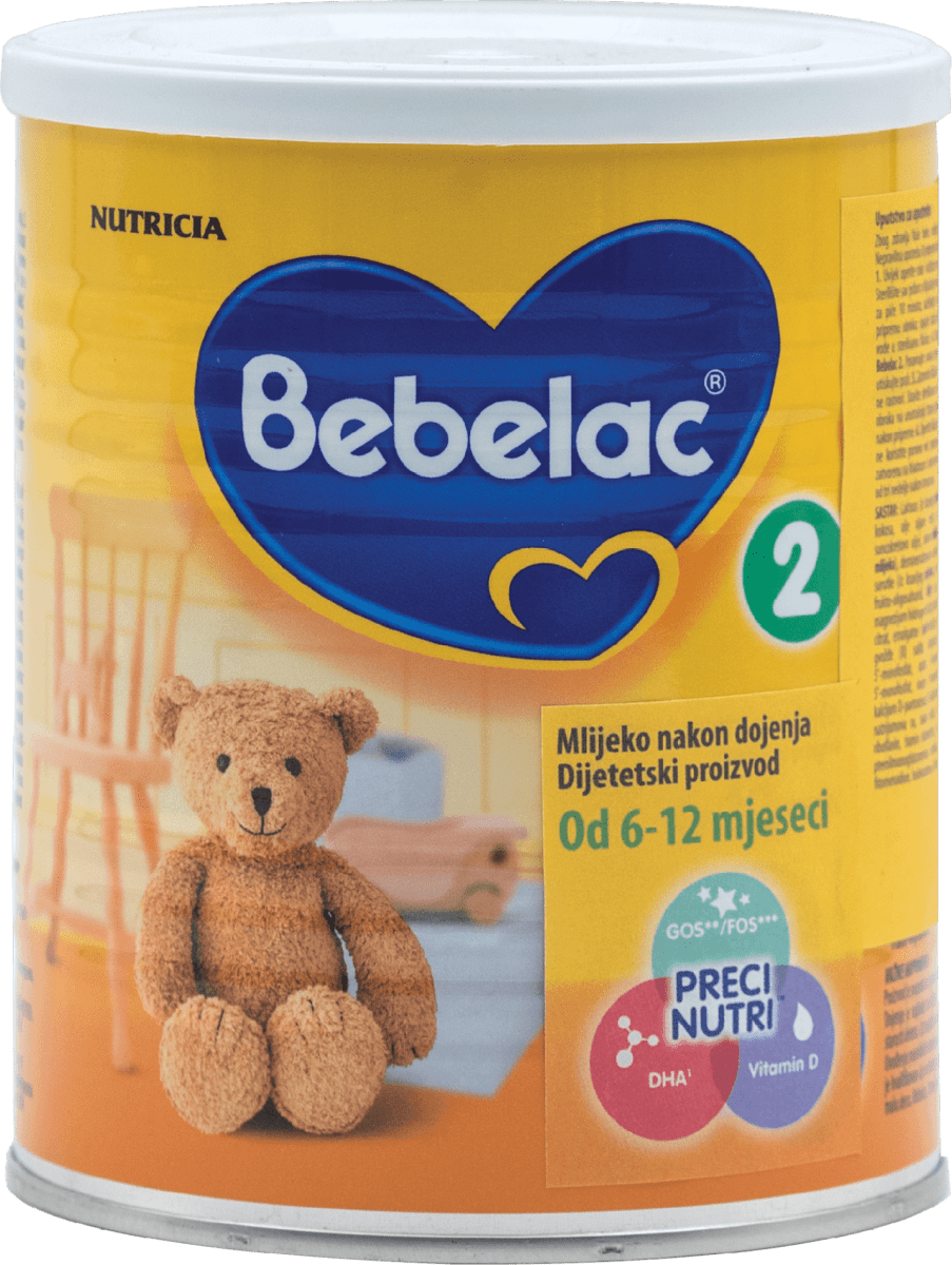 Bebelac 2, prelazna mlečna formula za odojčad, od 6 do 12 meseci, 400 g ...