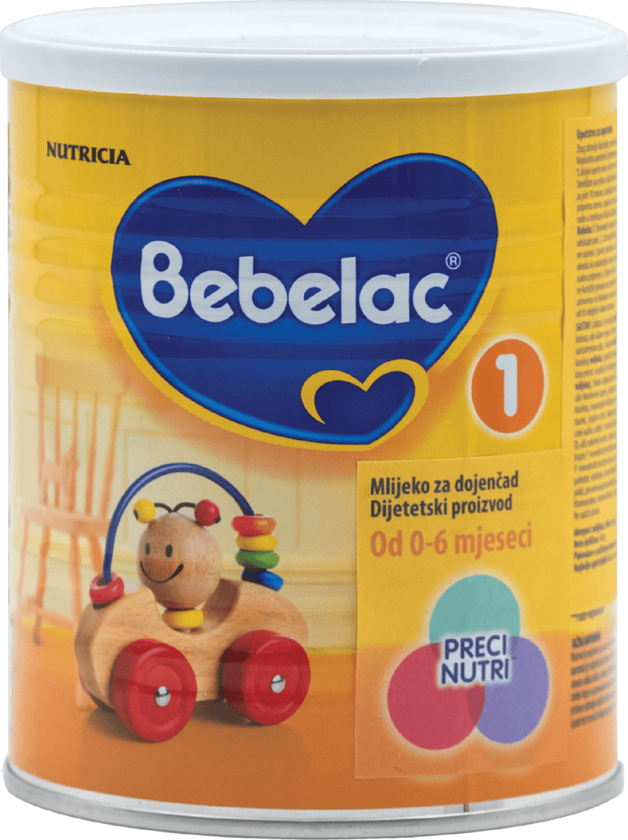 Bebelac 1, početna mlečna formula za odojčad, od rođenja, 400 g | dm.rs