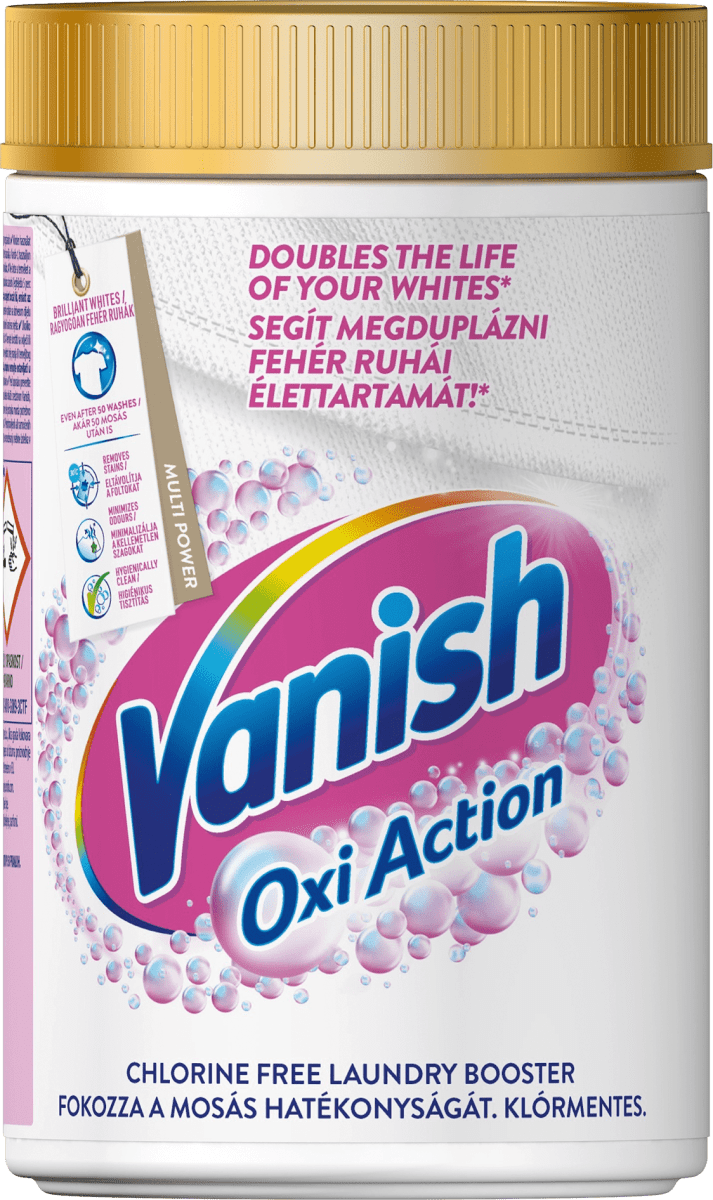 Vanish Oxi Action Oxi Action - prašak za beli veš, 1 kom | dm.rs