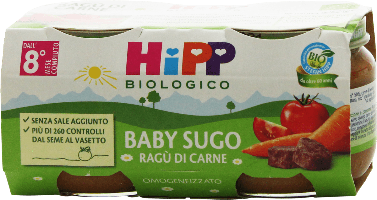 HiPP Baby sugo ragù di carne, 160 g | dm Italia