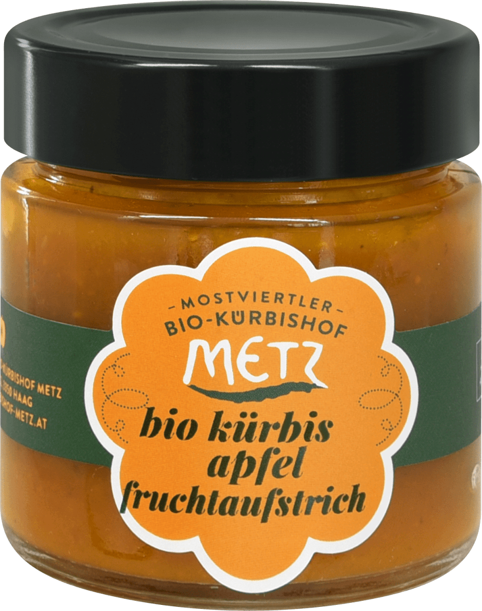 MOSTVIERTLER Fruchtaufstrich Bio-Kürbis Apfel, 200 g | dm.at
