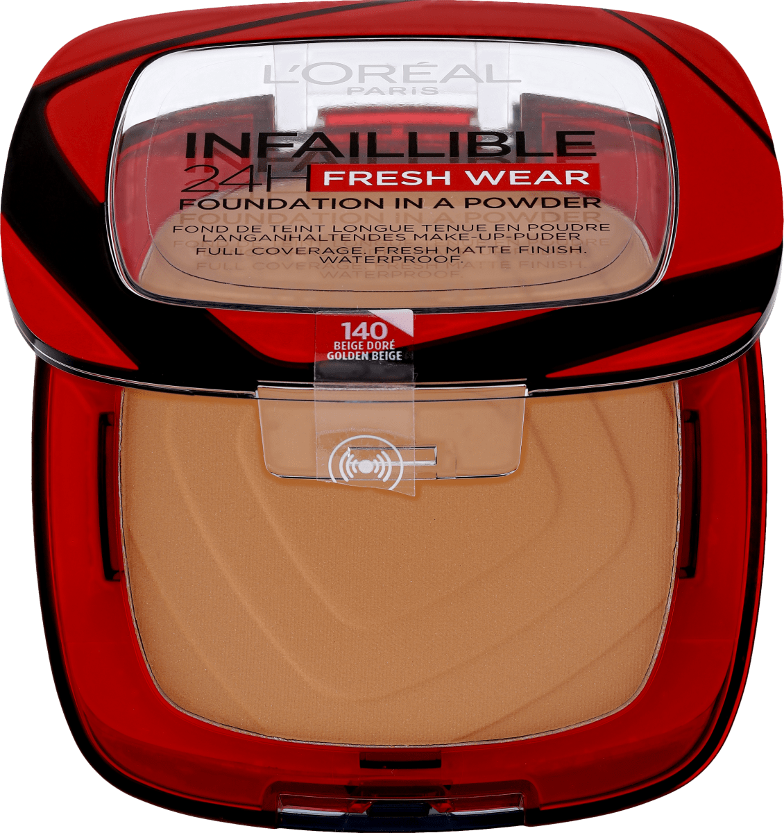 L'ORÉAL PARiS Make-up-púder Infaillible 24H Fresh Wear - 140 Golden ...