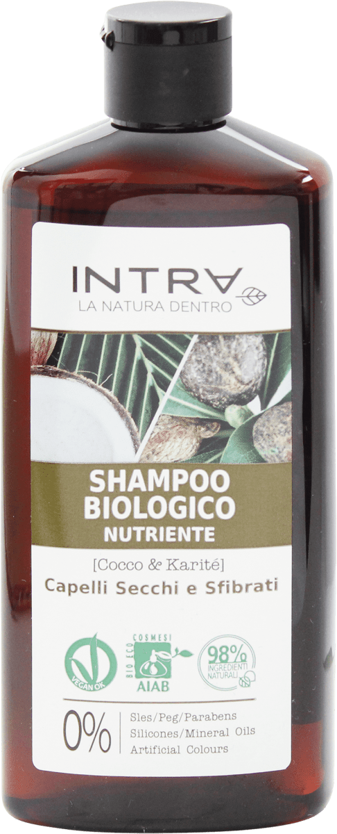 Intra Shampoo Biologico Nutriente, 250 ml | dm Italia