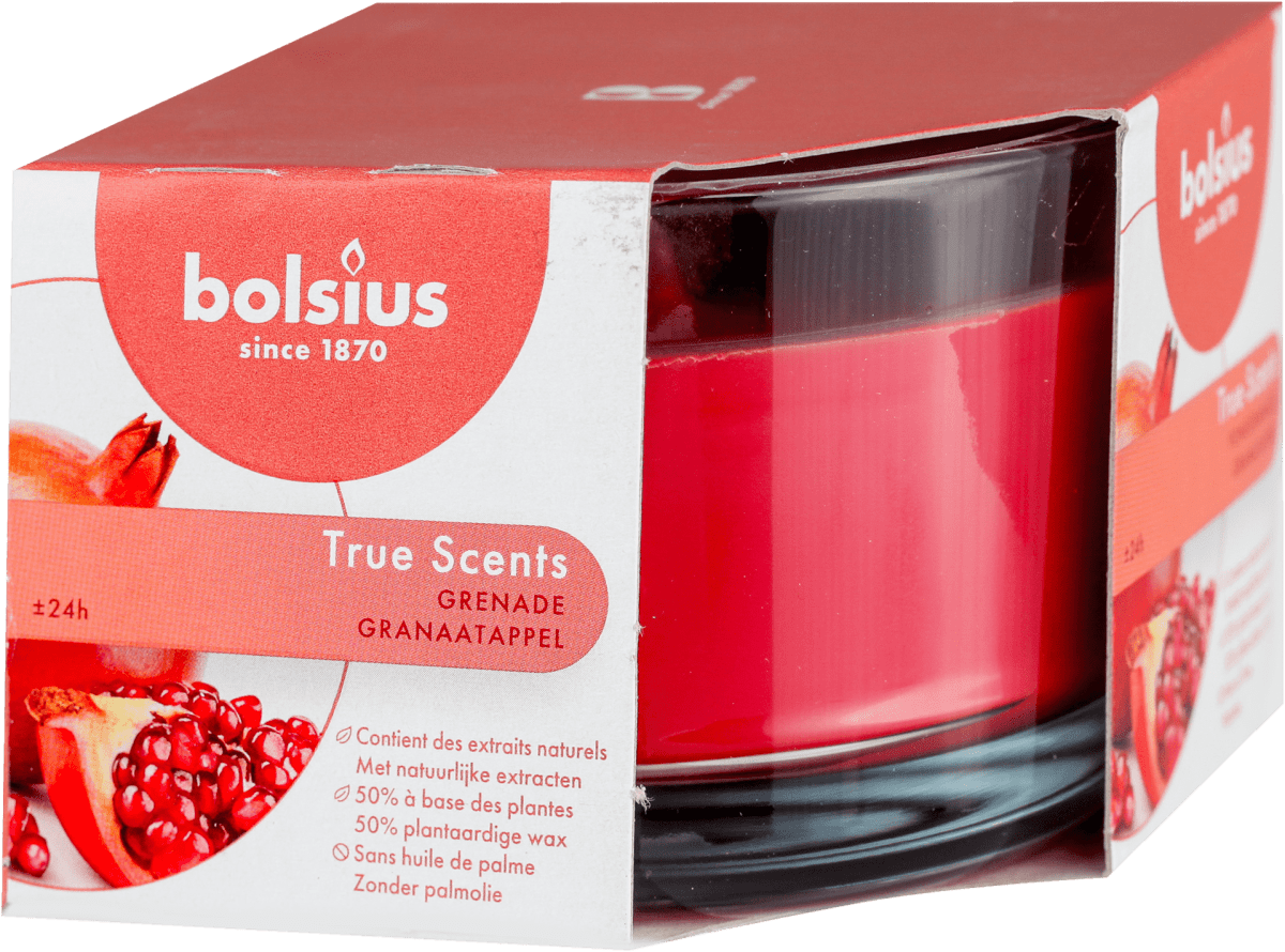 bolsius True Scent mirišljava sveća - nar 63/90, 1 kom | dm.rs