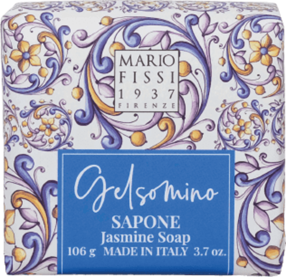 MARIO FISSI 1937 FIRENZE Sapone solido gelsomino, 106 g | dm Italia