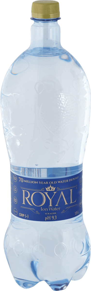 Royal Water Nesýtená prírodná pitná ionizovaná voda pH 9,3, 1,5 l ...