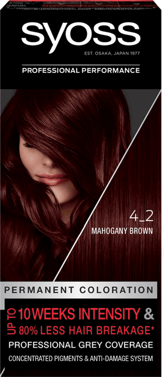 syoss Боя за коса - Nr. 4_2 Махагоново кафяв, 1 бр. | dm България