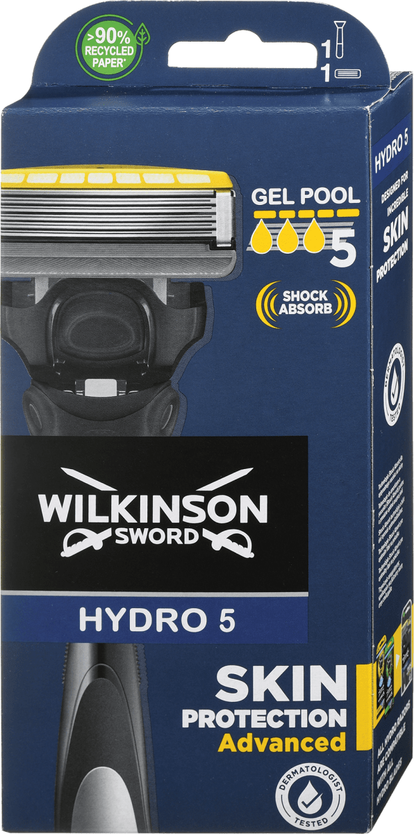 WILKINSON SWORD Moški brivnik Hydro 5 Skin Protection Advanced, 1 kos ...