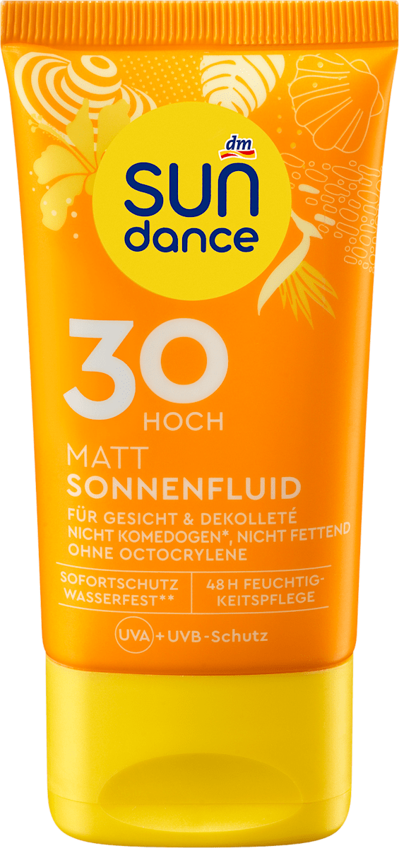 SUNDANCE Matirajući fluid za sunčanje za lice i dekolte, SPF30, 50 ml ...