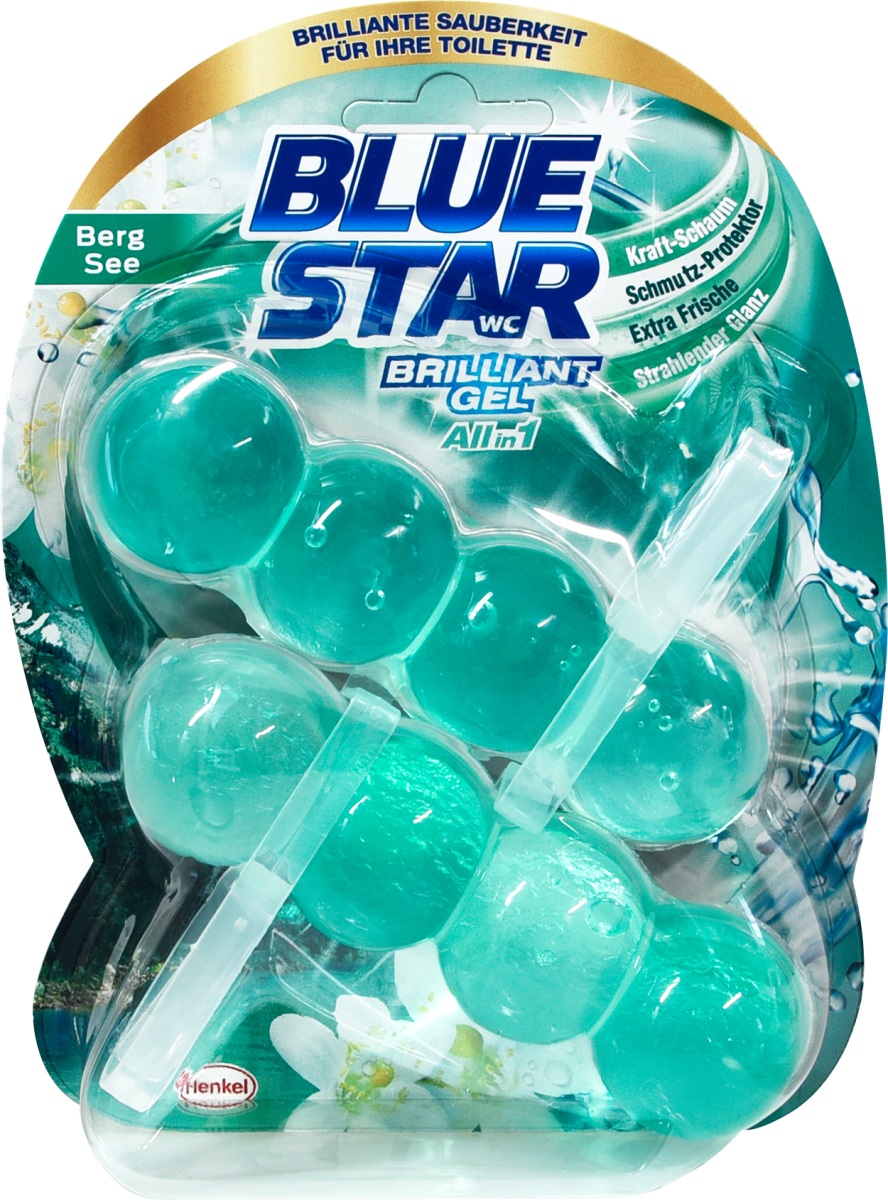 BLUE STAR WC-Stein Brilliant Gel All In 1 Bergsee, 84 g | dm.at